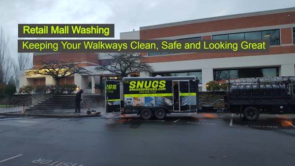 Retail Mall Washing – Keeping Your Walkways Clean and Safe